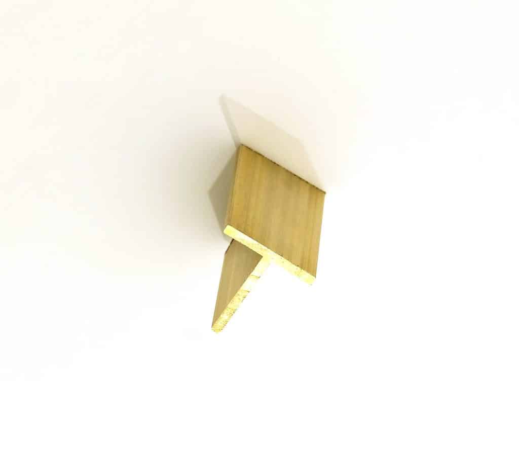 Brass T-Profile - Filto Profiles